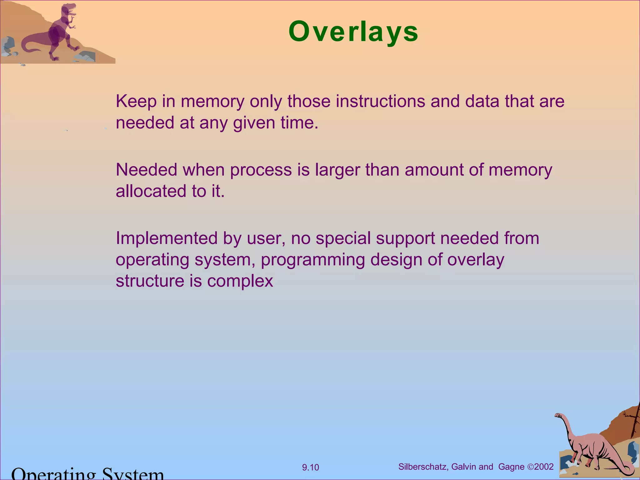 Galvin-operating System(Ch9) | PPT