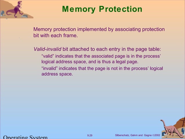 Galvin-operating System(Ch9) | PPT