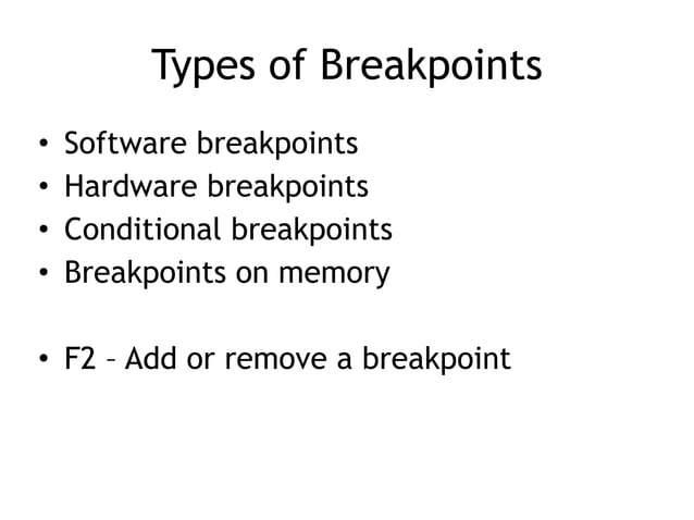 Practical Malware Analysis Ch 9 Ollydbg Pdf Programming Languages Computing