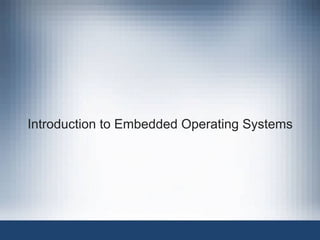 CNIT 123: Ch 9: Embedded Operating Systems: The Hidden Threat | PDF