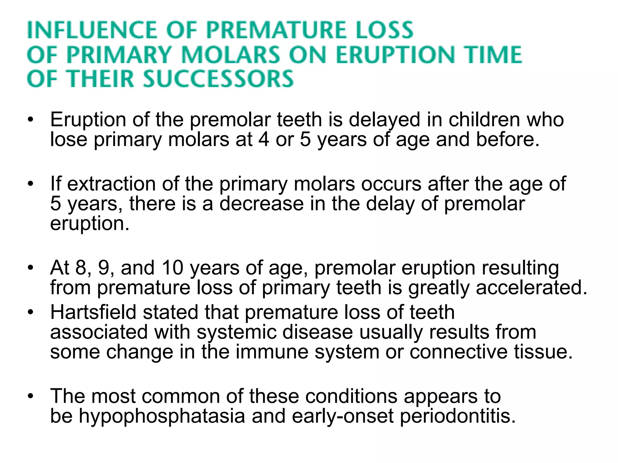 Ch9 Eruption -Pediatric dentistry McDonald | PDF