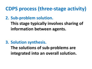Multiagent Systems Ch9 Working Together | PPT