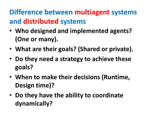 Multiagent Systems Ch9 Working Together | PPT
