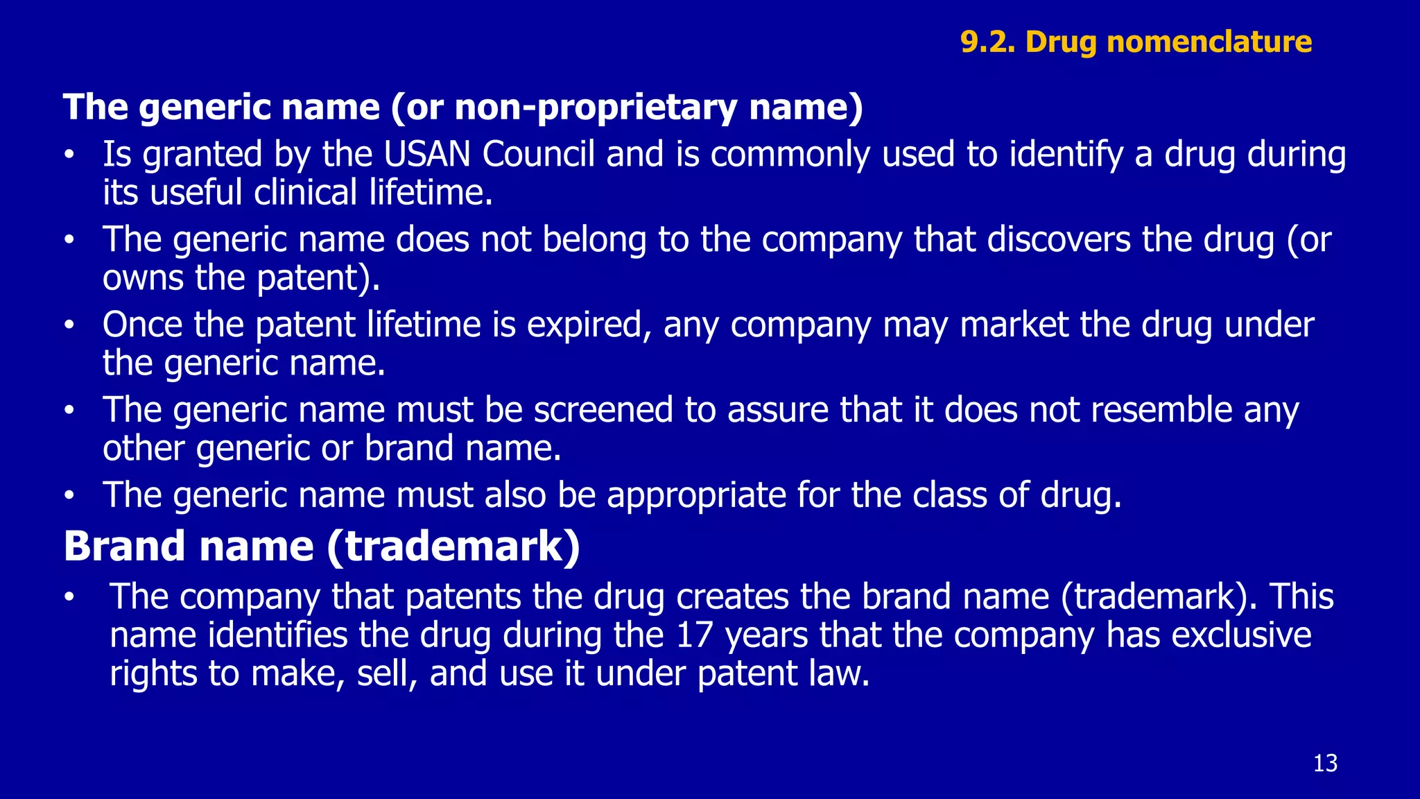 Ch 9. pharmaceutical laws and regulations | PPTX