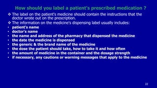 Ch 9. pharmaceutical laws and regulations | PPTX