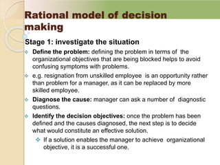 ch 9 pptx about the dicision making...... | PPTX