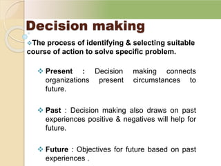 ch 9 pptx about the dicision making...... | PPTX