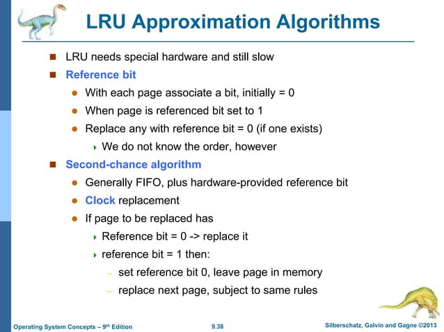 Operating System chapter 9 (Virtual Memory) | PPT