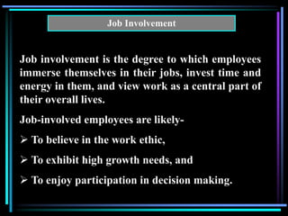 Employee Attitude And Their EffectsCh 9.ppt