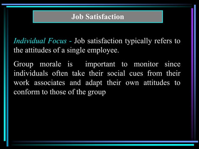 Employee Attitude And Their EffectsCh 9.ppt