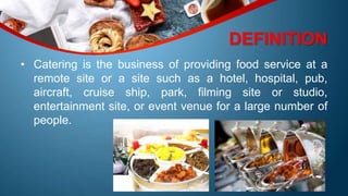 CATERING SERVICE | PPTX
