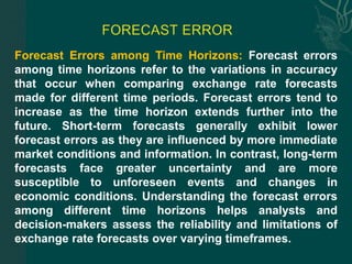 CH 9 - FORECASTING EXCHANGE RATES. .pptx
