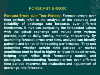 CH 9 - FORECASTING EXCHANGE RATES. .pptx