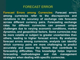 CH 9 - FORECASTING EXCHANGE RATES. .pptx