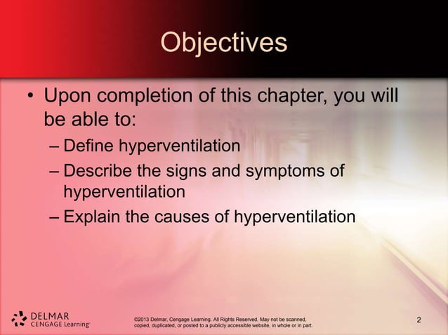 Chapter 9- Hyperventilation | PPTX | Lung and Respiratory Health | Diseases and Conditions