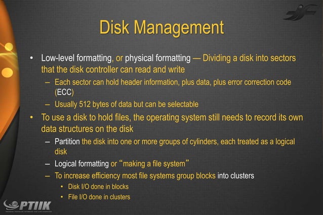 Ch9 mass storage systems | PPT