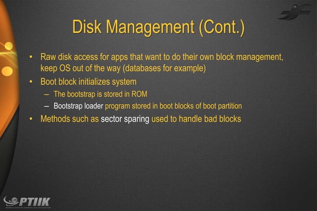 Ch9 mass storage systems | PPT