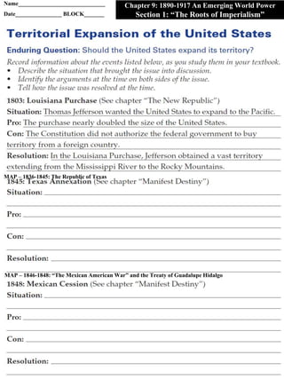 Chapter 9 Learning Guide | PDF