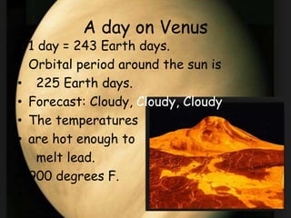 Ch 9 -venus | PPTX