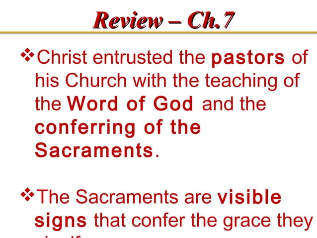 The Four Marks of the Church: One, Holy, Catholic, Apostolic | PPT