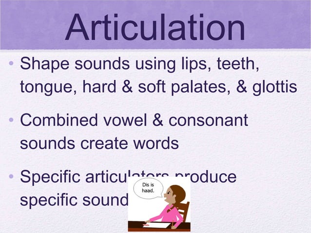 Ch 9 articulation p. 177 181 | PPT