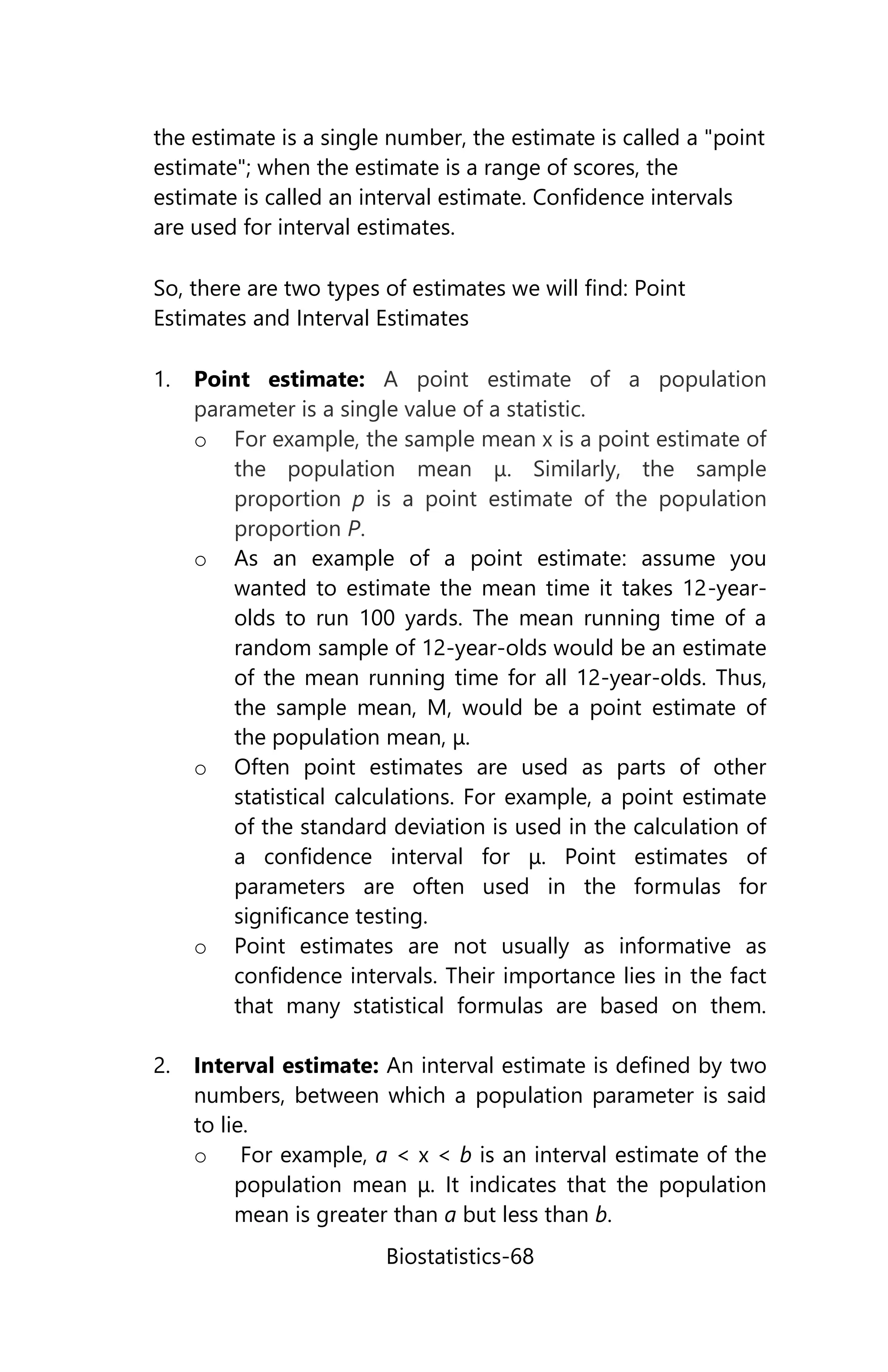 ch 9 Confidence interval.doc