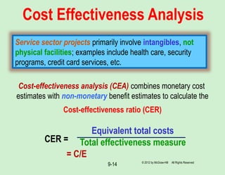 benefit to cost ratio and role of cost effective ratio | PPTX