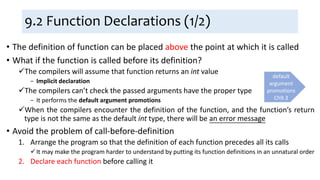 Ch9 Functions | PPTX