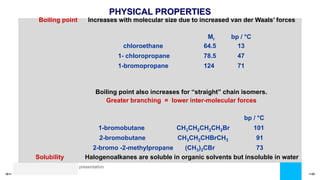ch 9 haloalkanes and haloarenes ppt.ppt | Chemistry | Science