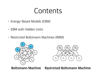 restricted boltzmann machines (RBM) | PPT