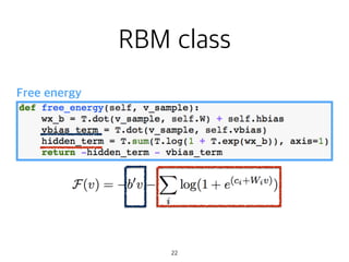 restricted boltzmann machines (RBM) | PPT