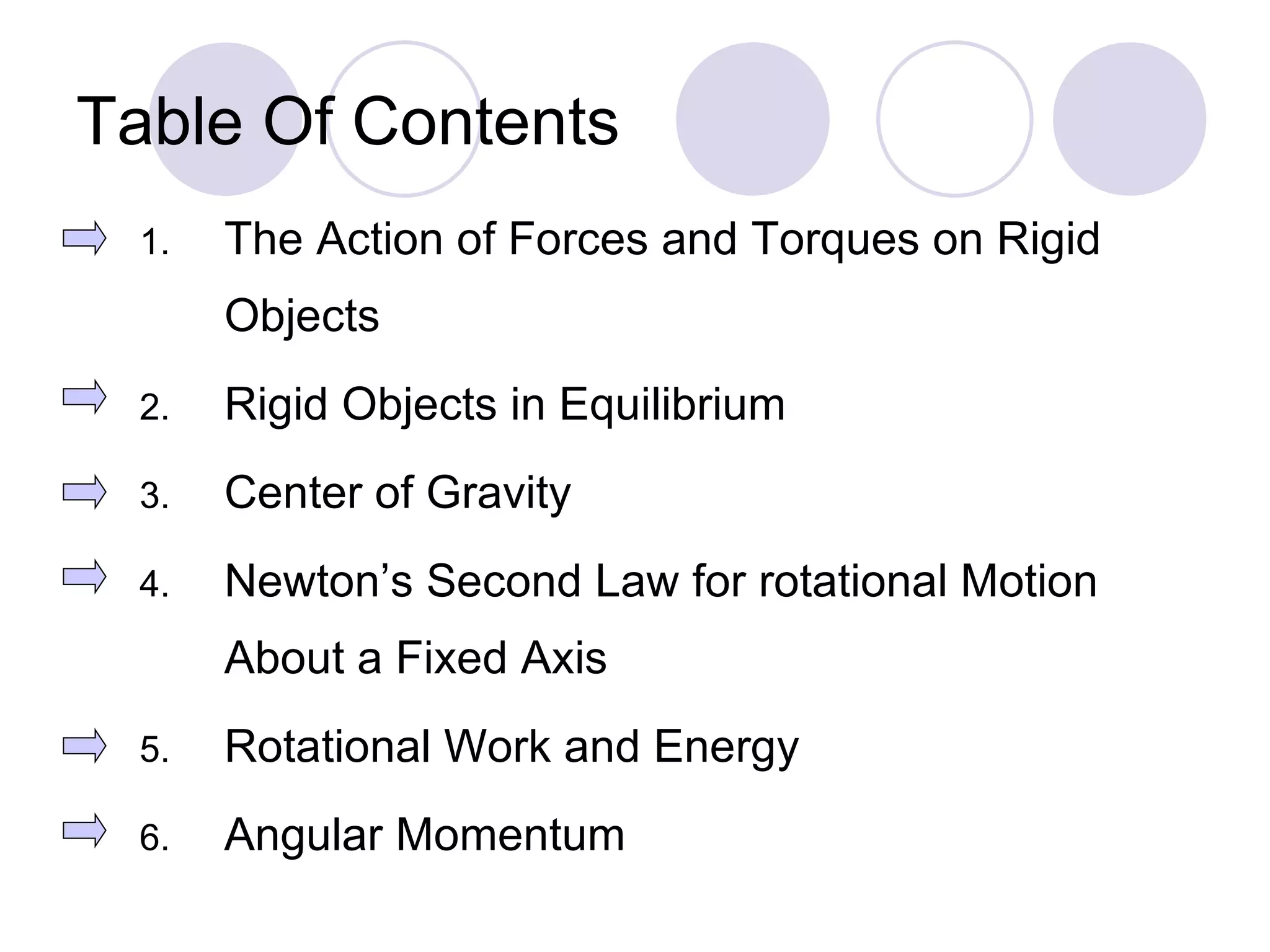 Ch 9 Rotational Dynamics | PPT