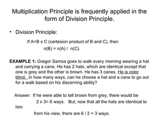 Fundamental Principles of Counting - Probability | PPT