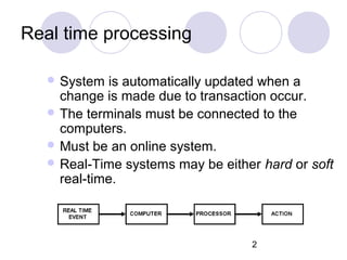 Ch 9 types of computer operations | PPT