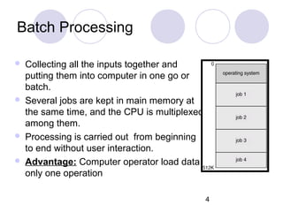 Ch 9 types of computer operations | PPT