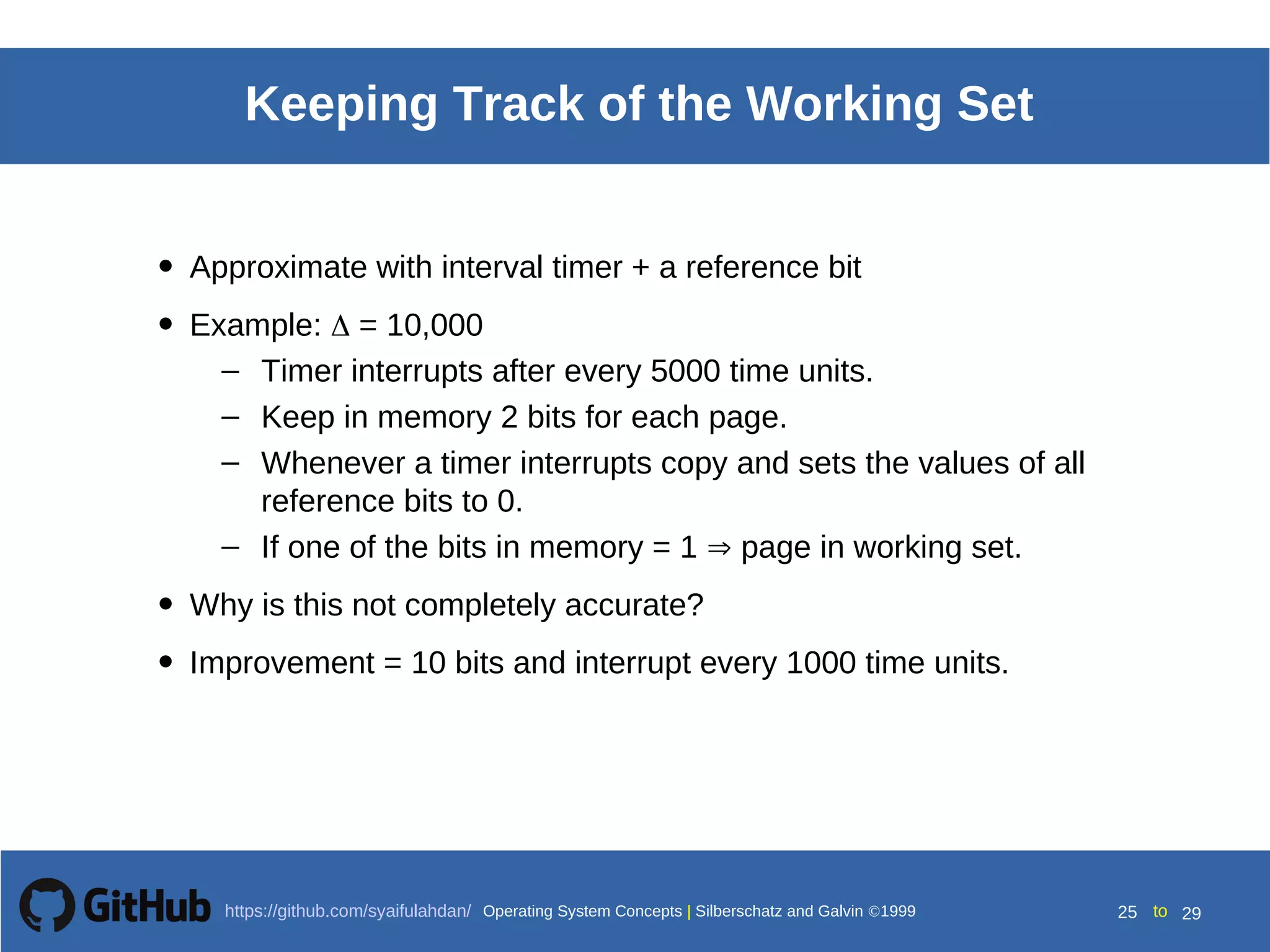 Operating System : Ch9 virtual memory | PDF