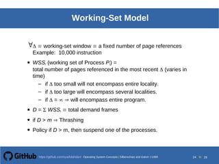 Operating System : Ch9 virtual memory | PPT