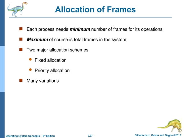 ch9 Virtual Memory Manipal UNiversitgy Jaipurt | PPT