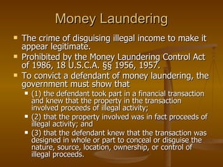 Ch 9 White Collar and Organized Crime | PPT