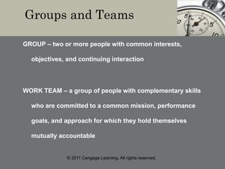 Team Work and Group | PPTX