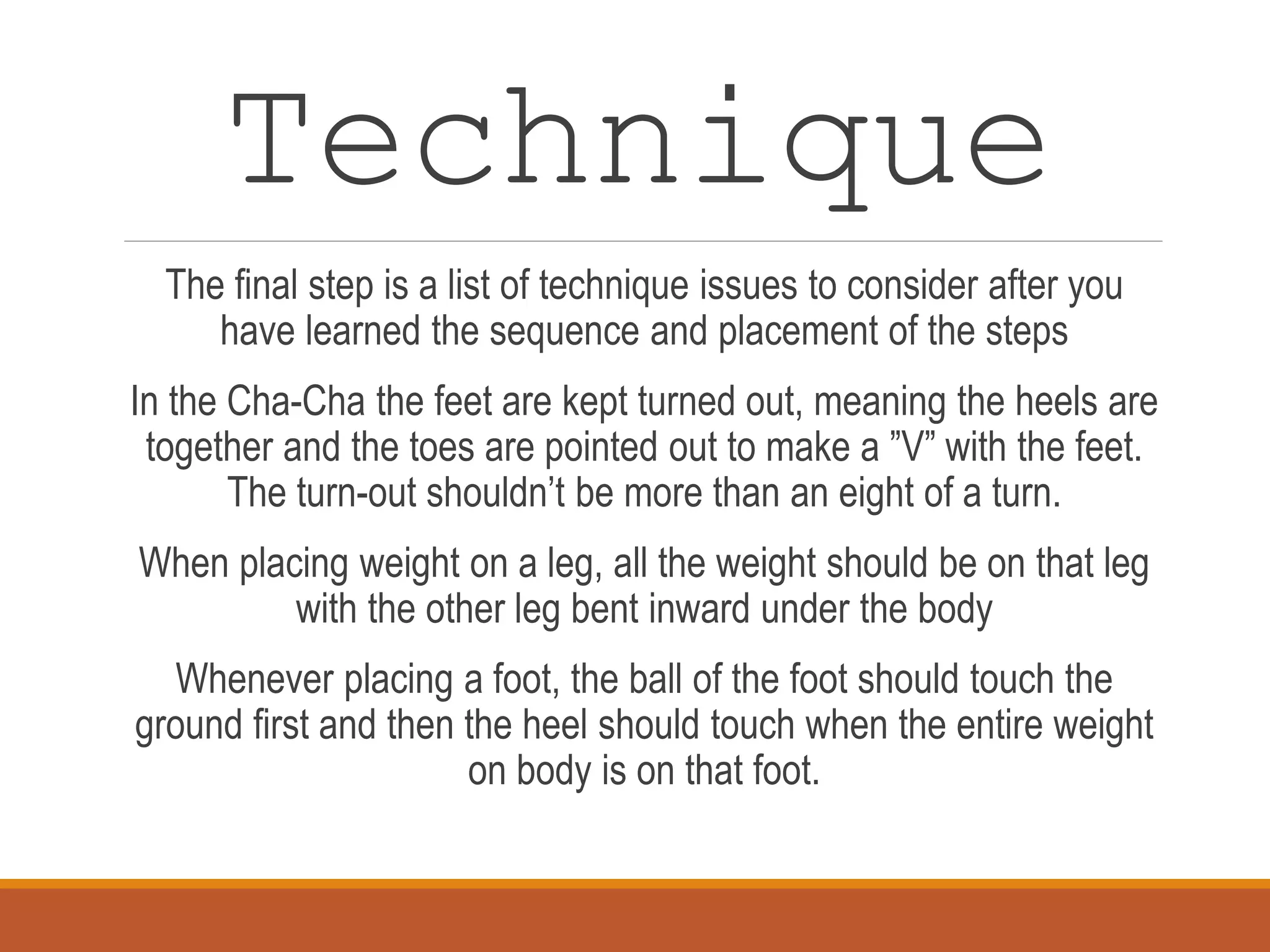 Cha Cha Powerpoint presentation | PPTX