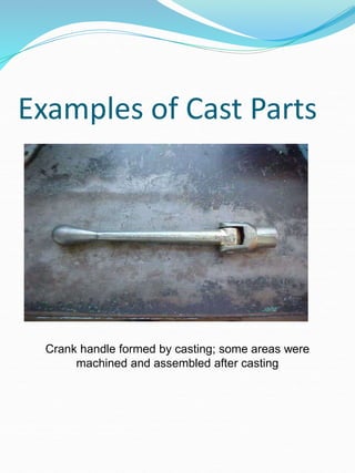 fundamental of metal sand casting processes | PPT | Physics | Science