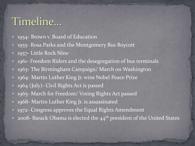 CHA3U-Civil Rights Part One | PPTX