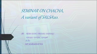 Chacha ppt | PPTX