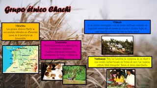 culturas Chachi awa | PDF