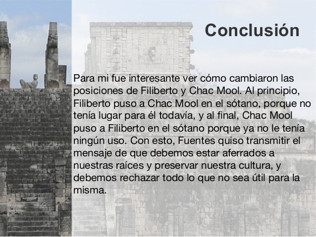 Análisis Literario del Cuento "Chac Mool"