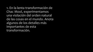 Chac mool por carlos fuentes | PPTX