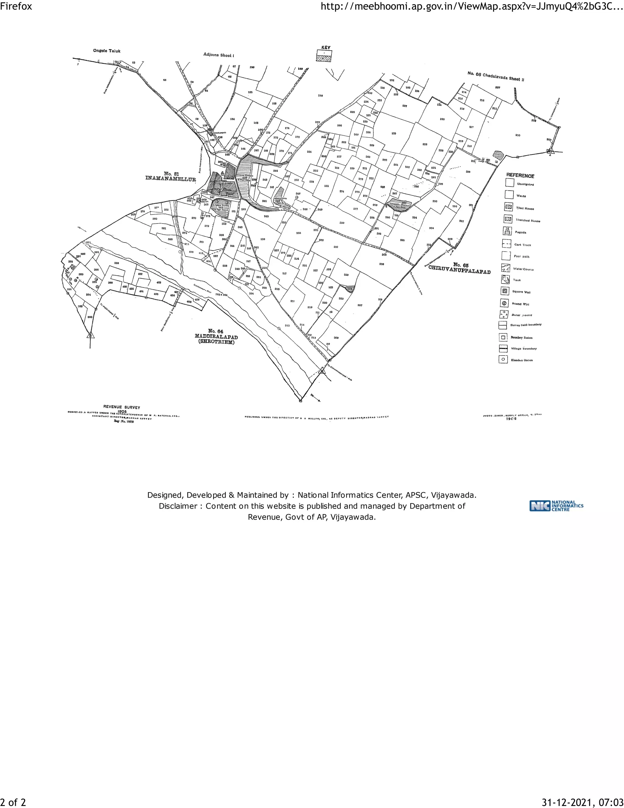 Chadalavada village map | PDF