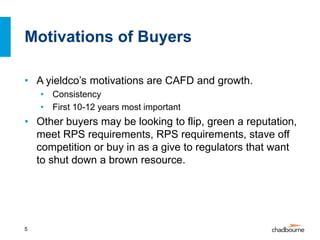 Dissecting the Yieldco Structure | PPT