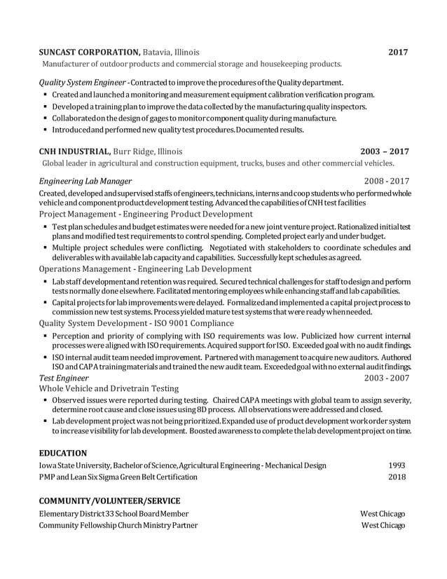 Chad mc lean resume ep2 | DOCX